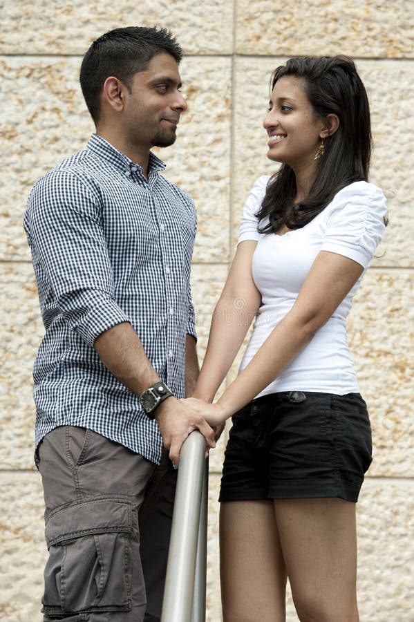 Happy Indian Couple stock image. Image of modern, married - 25475089