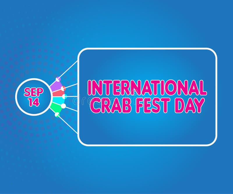 Happy International Crab Fest Day, September 14. Calendar of September ...