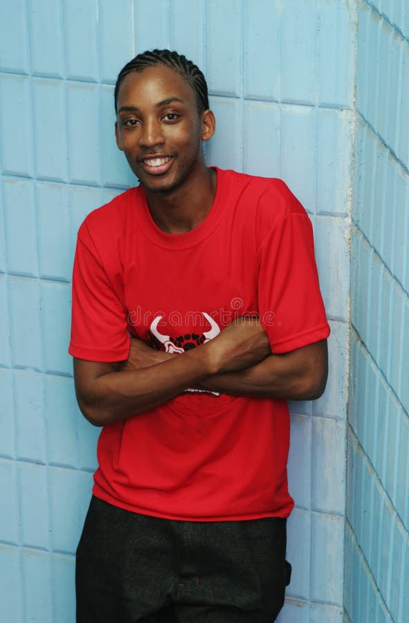 Happy Jamaican Man Smiling Stock Image Image Of Adult 923569 3858