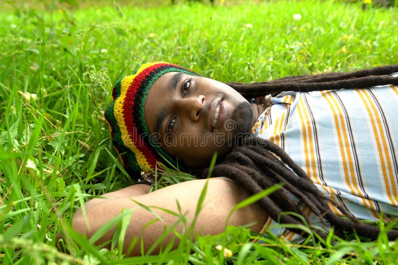 Happy Jamaican Smiling stock image. Image of model, portrait - 3478471
