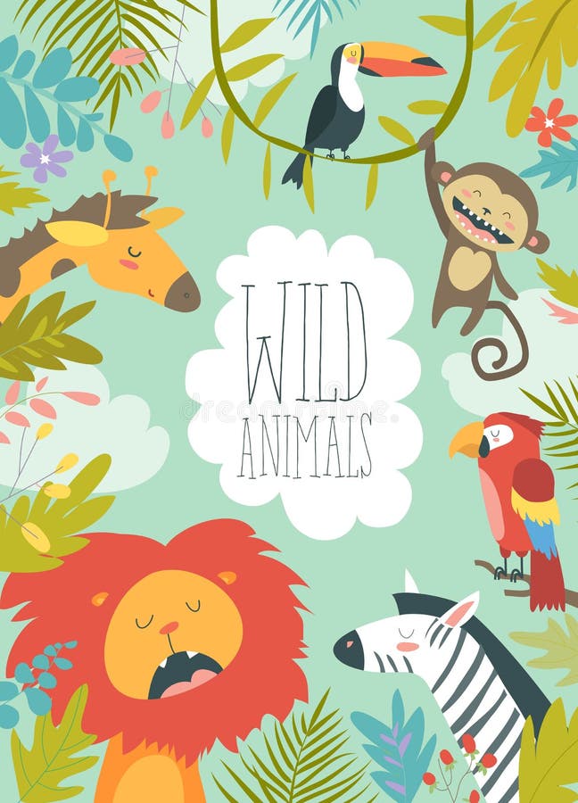 Happy Jungle Bird Vector Stock Illustrations – 7,132 Happy Jungle Bird ...