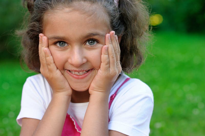Happy kid stock photo. Image of cheerful, happy, lovely - 7379726
