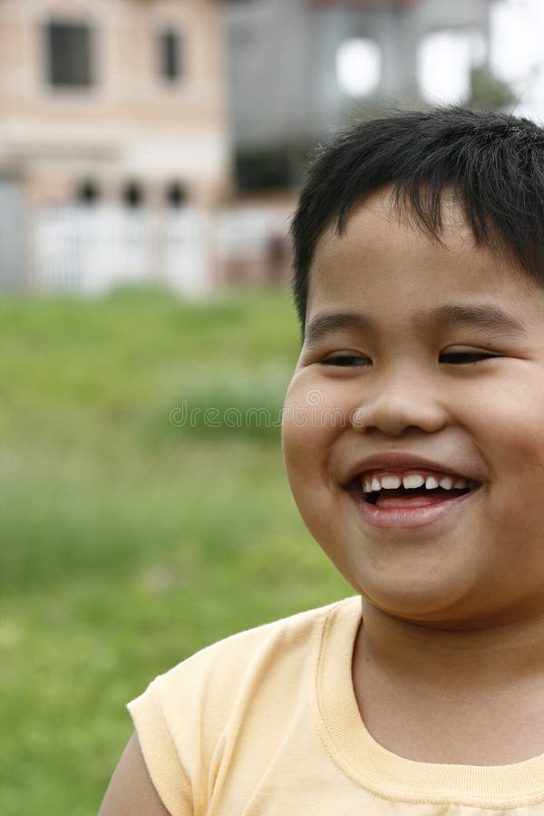 Happy Kid stock image. Image of happy, portrait, outside - 7677383