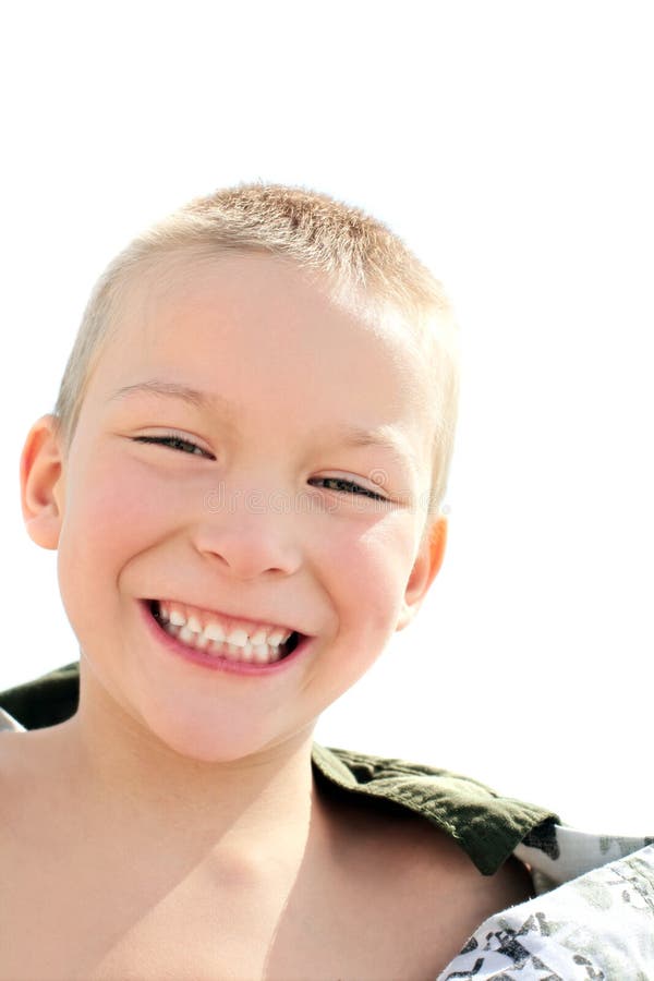 Smiling child with cancer stock photo. Image of healthcare - 18910696
