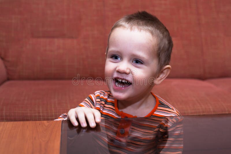 Happy kid smiling stock image. Image of happy, child - 53223089