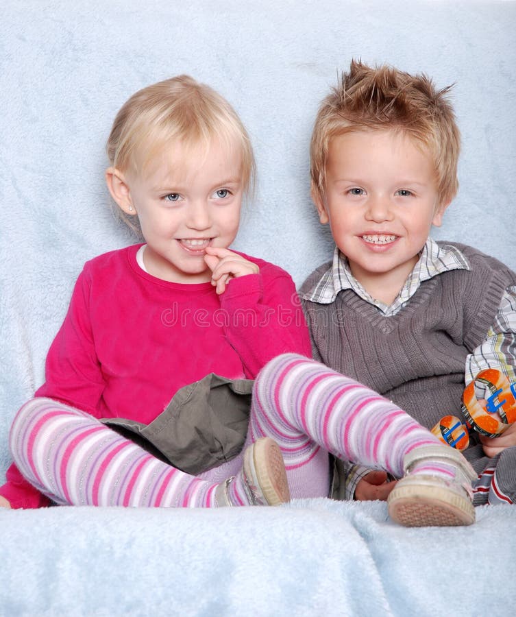 Happy kids stock photo. Image of childhood, brother, happy - 11856406