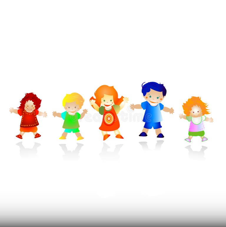 Happy Cute Kids Run Stock Illustrations – 3,147 Happy Cute Kids Run ...