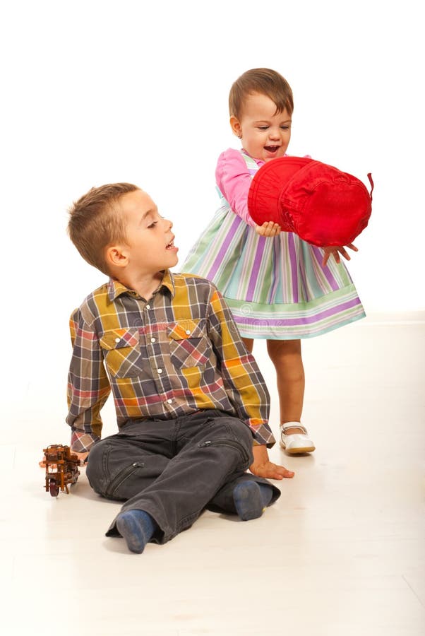 Happy kids home stock photo. Image of family, portrait - 27719376