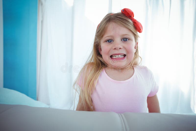 Happy Kids Looking Back Couch Stock Photos - Free & Royalty-Free Stock ...