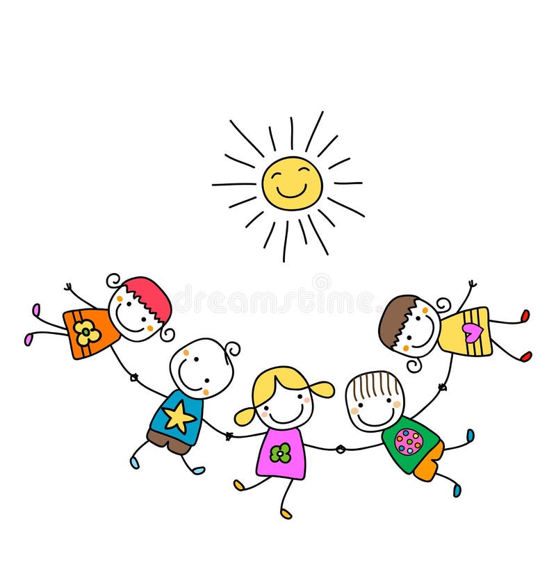 Animated Kids Playing Stock Illustrations – 1,089 Animated Kids Playing ...