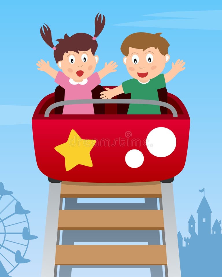 Roller Coaster Cartoon Stock Illustrations – 2,919 Roller Coaster ...