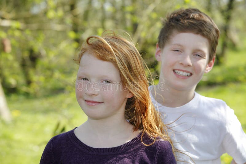 Two happy kids stock image. Image of together, play, innocence - 16017289