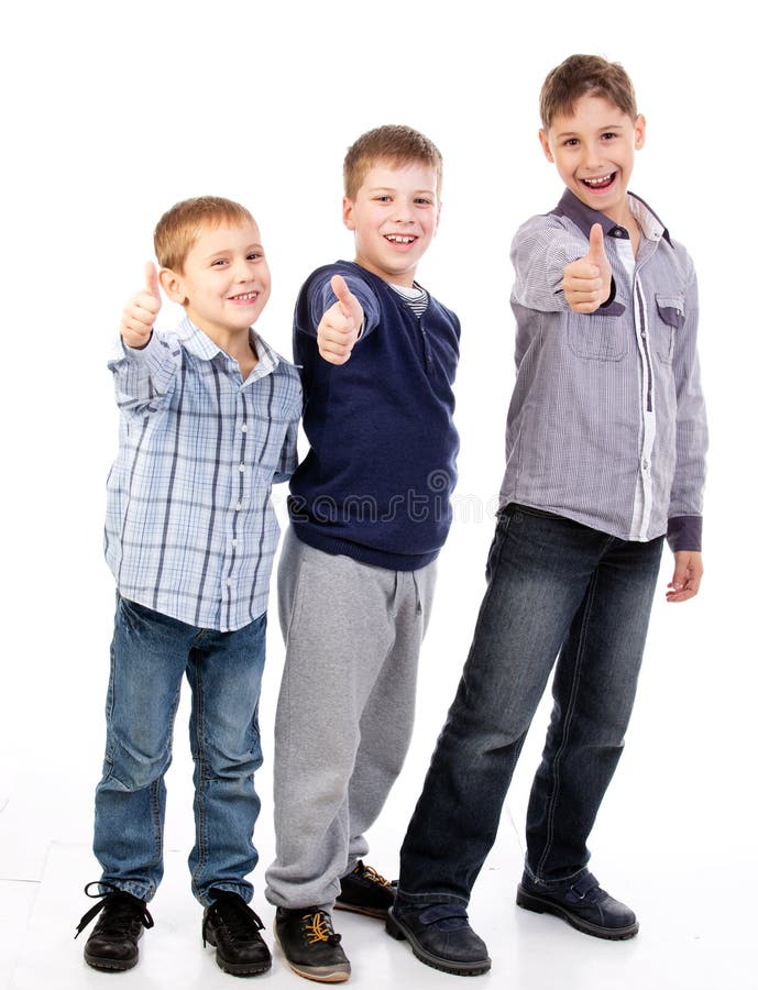 Happy Kids Working As a Team Stock Photo - Image of cute, children ...