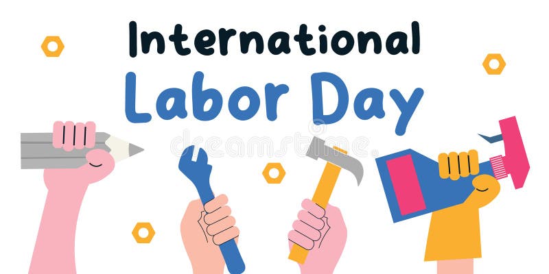 Happy Labor Day. International Workers Day Stock Vector - Illustration ...