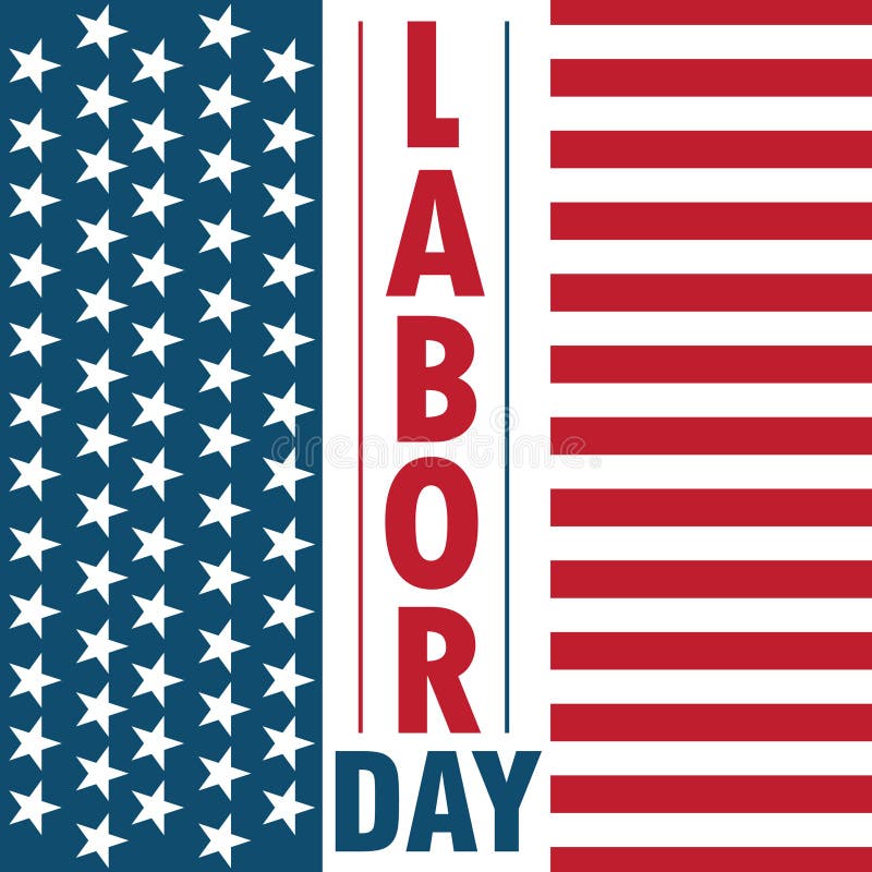 Happy Labor Day. Vector Illustration Decorative Design Stock ...
