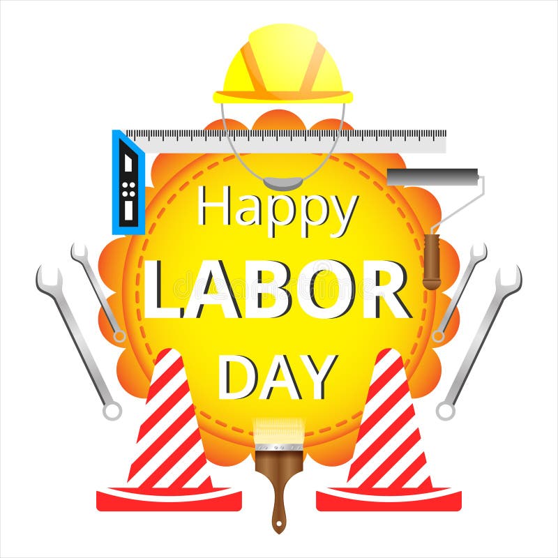 Labor Day Logo Circle Stock Illustrations – 373 Labor Day Logo Circle ...
