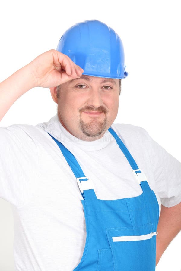 Happy laborer stock image. Image of executive, confident - 36146669
