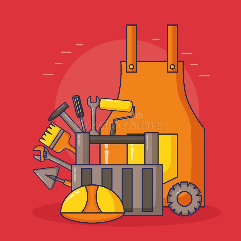 Happy labour day stock vector. Illustration of happy - 144783326