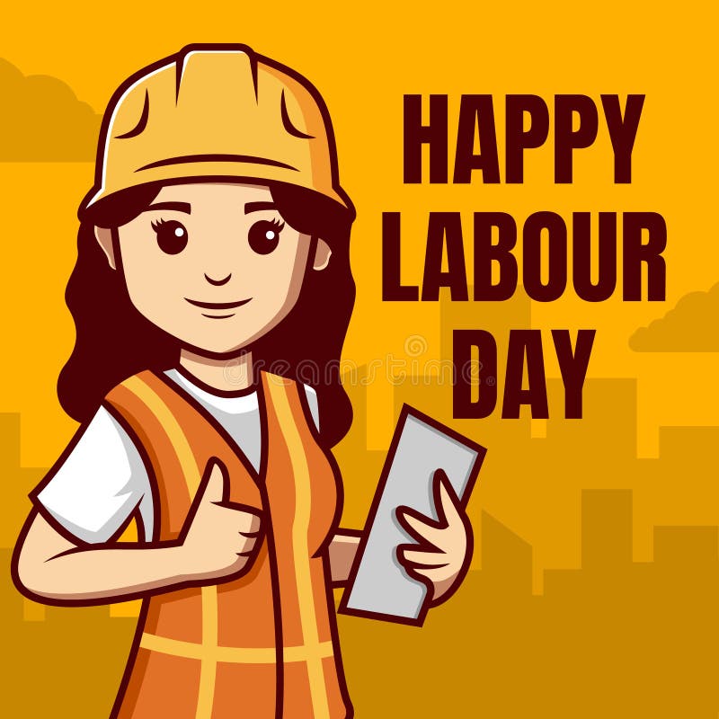 Labour Day Cartoon Stock Illustrations – 2,428 Labour Day Cartoon Stock ...