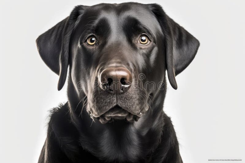 Happy Labrador Retriever Looking at Camera for Pet Adoption ...