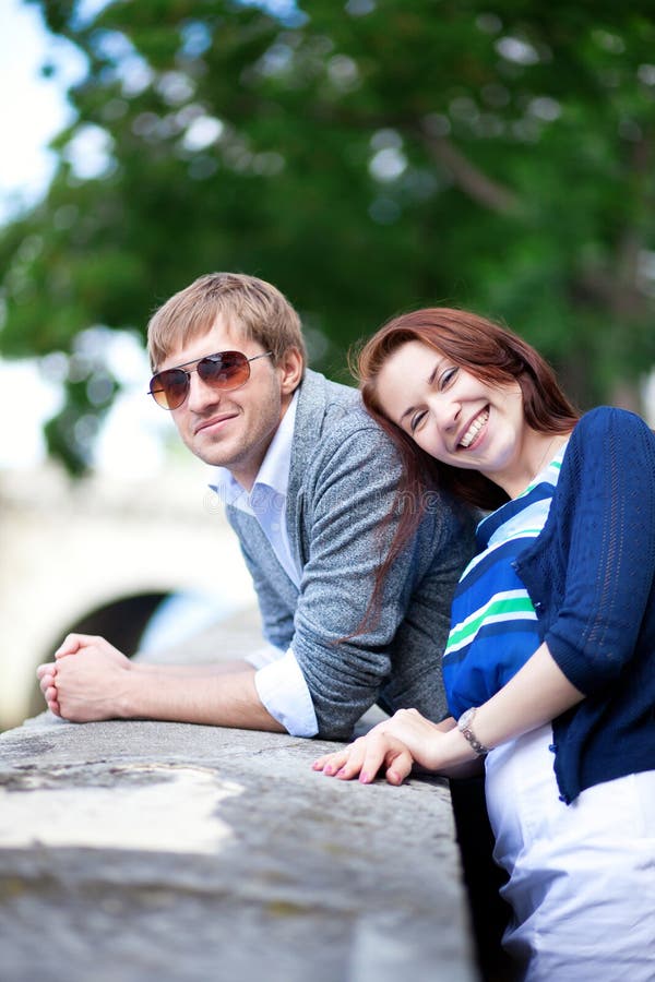 Happy Laughing Couple Having Fun Stock Image - Image of laughing, date ...