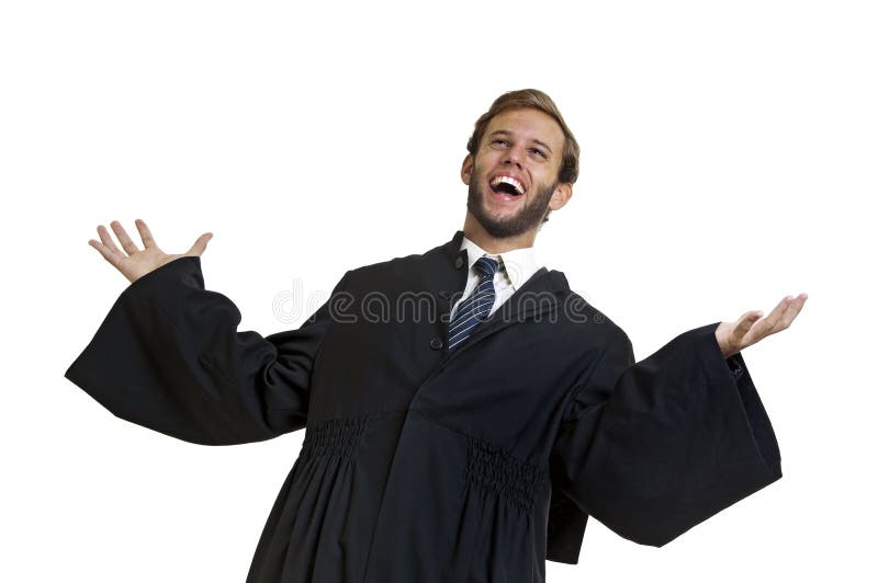 Happy lawyer stock photo. Image of book, person, businessman - 21743354