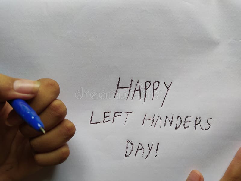 Happy Left Handers Day, International Left Handers Day, Left Handers ...