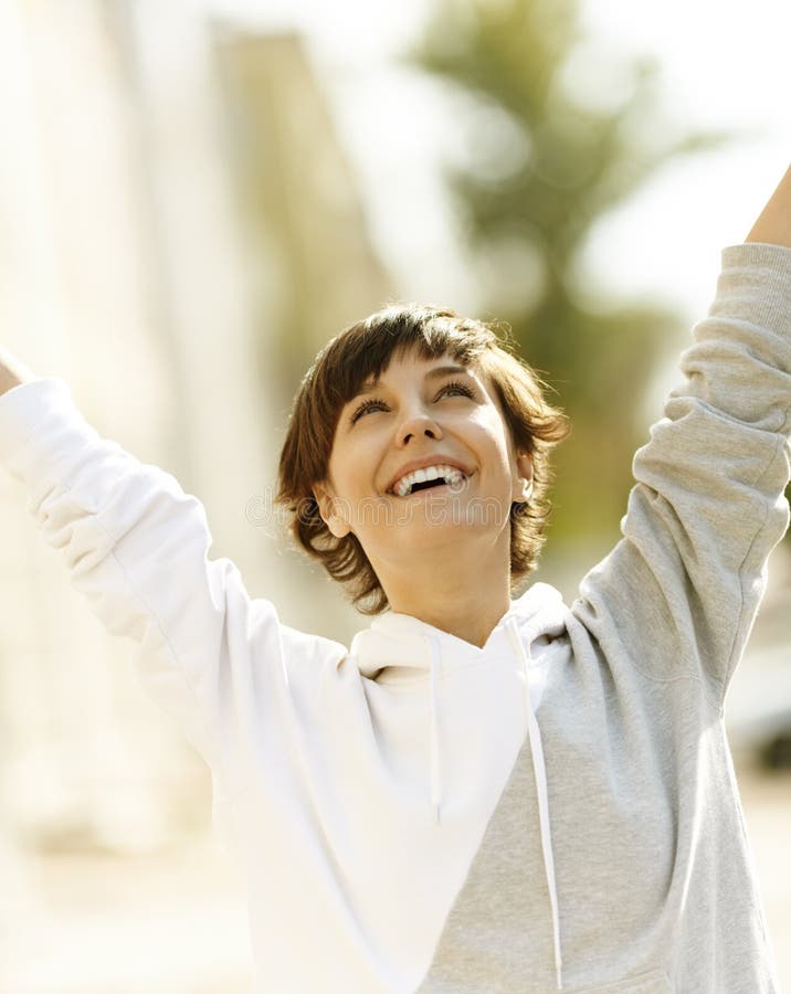 Happy life stock photo. Image of smiling, casual, positive - 17350230