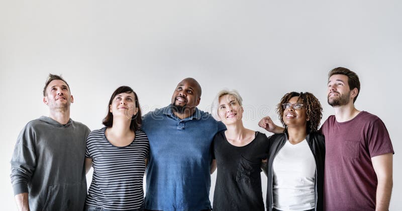 Happy Lifestyle Diverse Friends Community Stock Photo - Image of ...