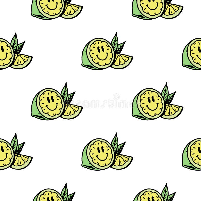 Lemon Smiley White Background Stock Illustrations – 97 Lemon Smiley ...