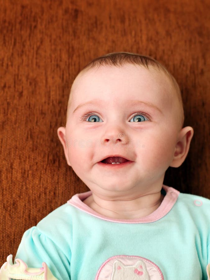 Happy Baby Portrait stock photo. Image of cute, beautiful - 30198108