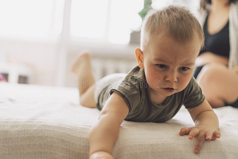 Happy Little Boy. Portrait of a Cute Little Boy Stock Photo - Image of ...