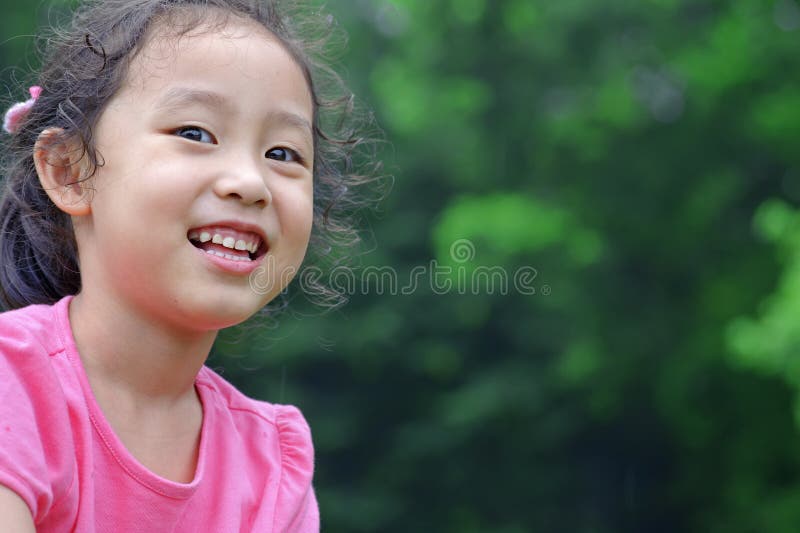 Happy little girl stock photo. Image of healthy, little - 15435874