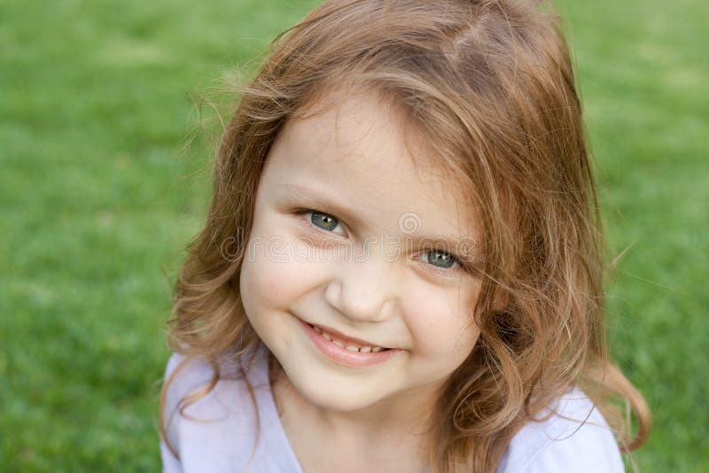 Happy little girl stock photo. Image of child, girl, smiling - 24244492