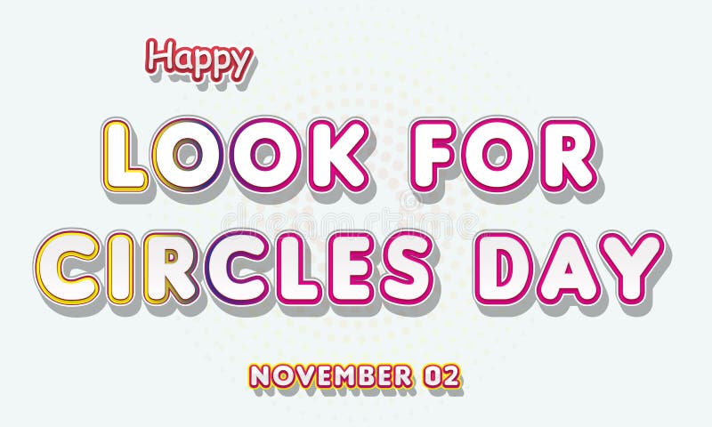 Happy Look Alike Day, April 20. Calendar of April Retro Text Effect ...