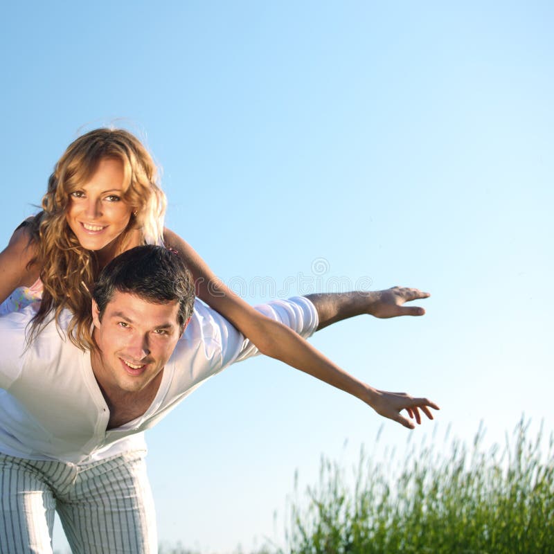 Happy in love stock image. Image of smile, family, female - 17504935