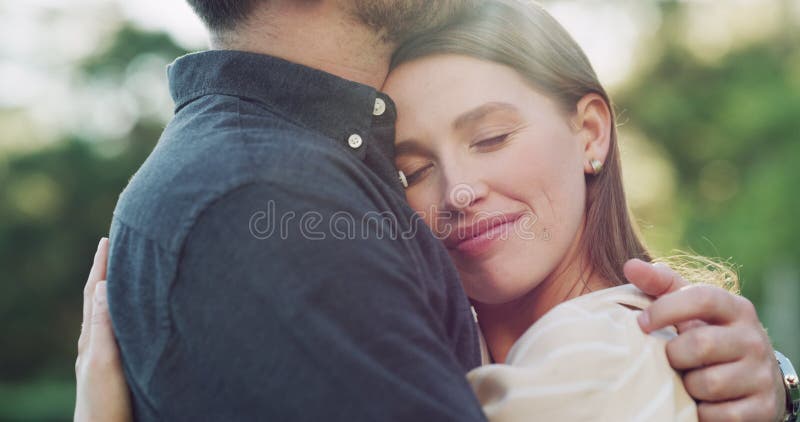 Happy Love And Couple Smile While They Dance Together In Home Living