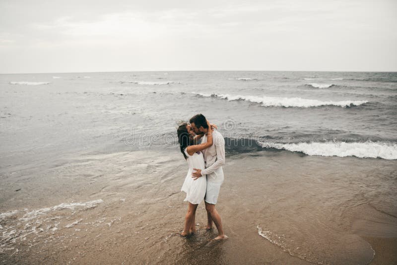 Happy lovers stock photo. Image of shadows, life, kiss - 93579504