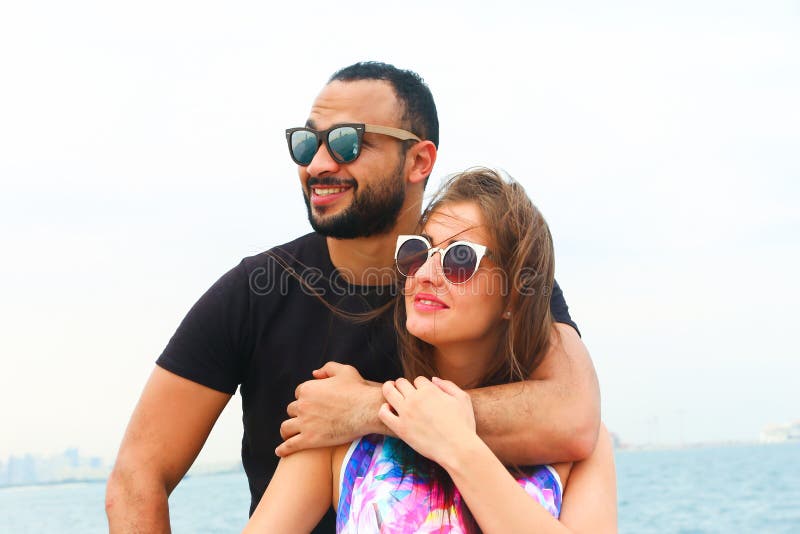 Cute Lovers stock image. Image of male, female, portrait - 97770301