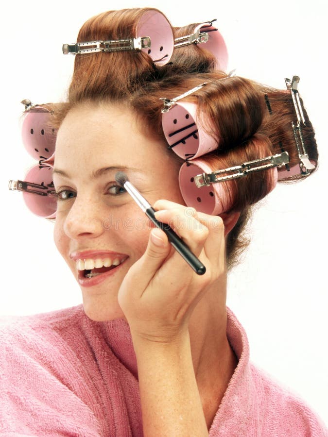 Happy makeup. stock image. Image of generation, feeling - 14882887
