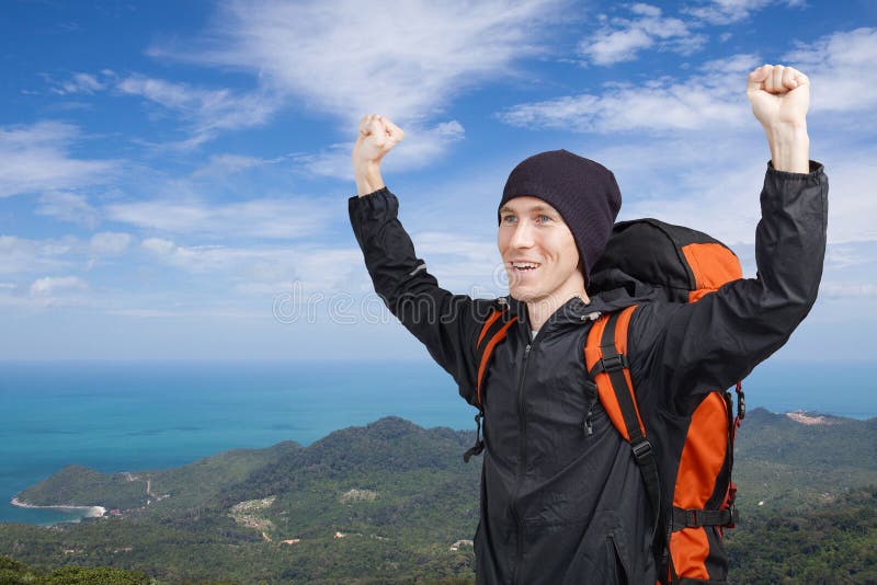 134 Solo Backpacker Beach Stock Photos - Free & Royalty-Free Stock ...