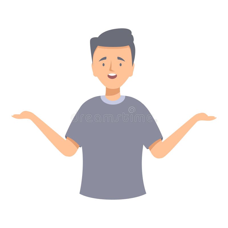 Man Shrugging Shoulders Stock Illustrations 906 Man Shrugging Shoulders Stock Illustrations