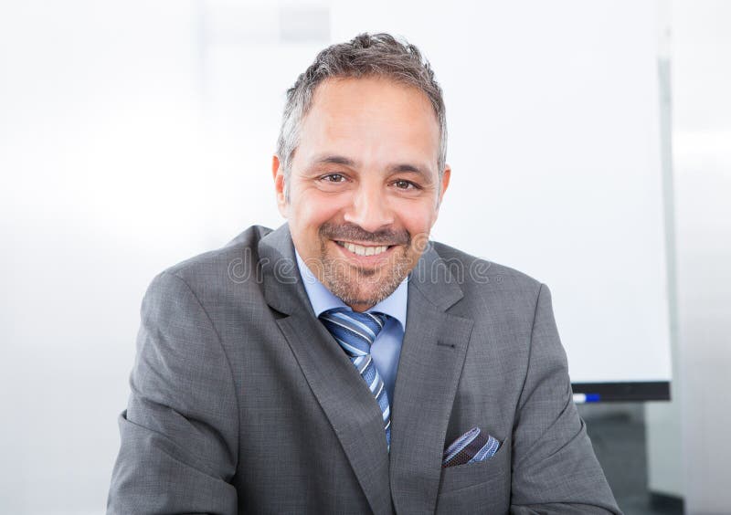 Happy male entrepreneur stock photo. Image of adult, life - 57423080