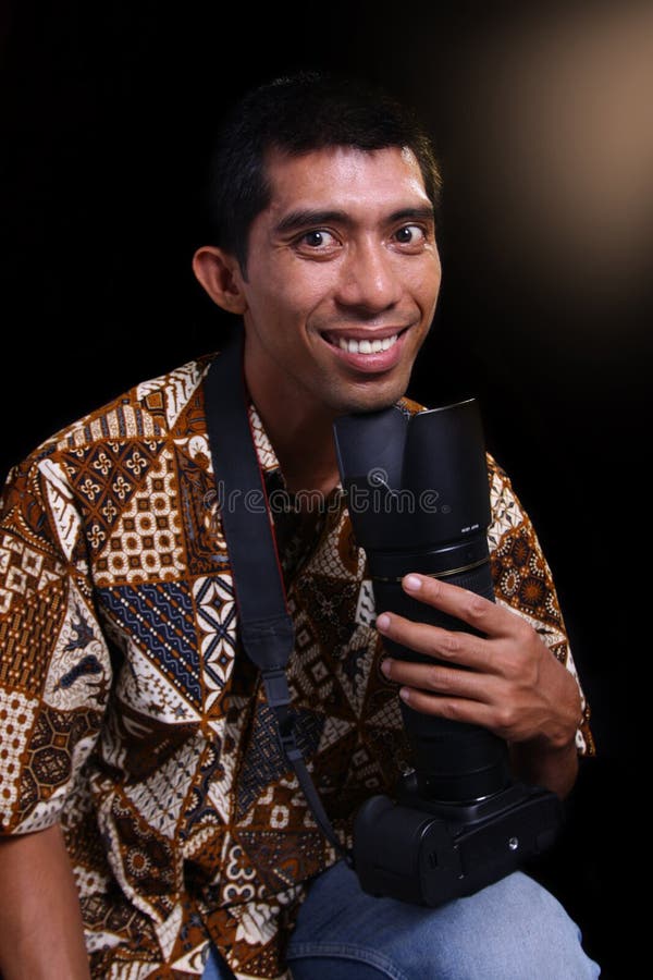 Happy man stock photo. Image of happy, holding, zoom - 12793952