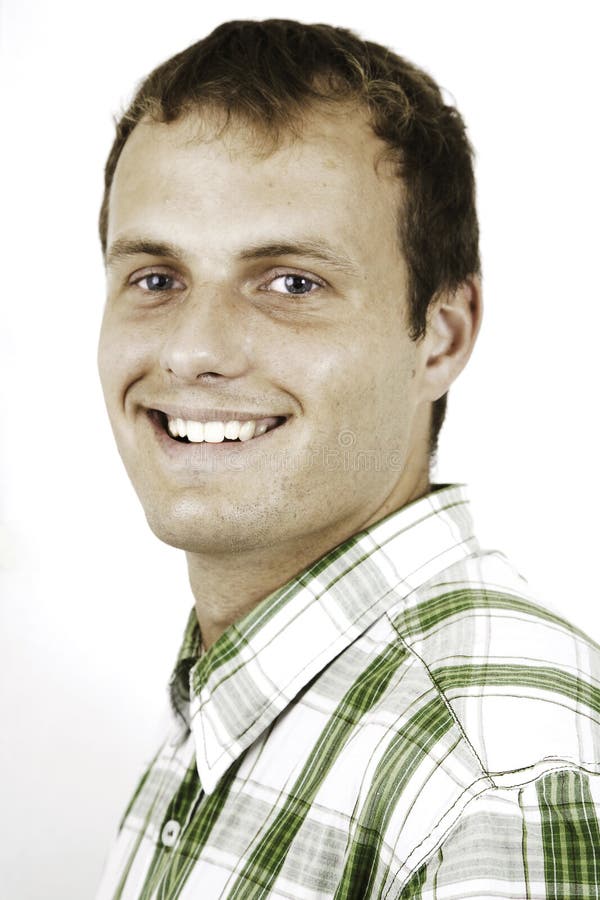 Happy man stock photo. Image of happy, smile, isolated - 13847196