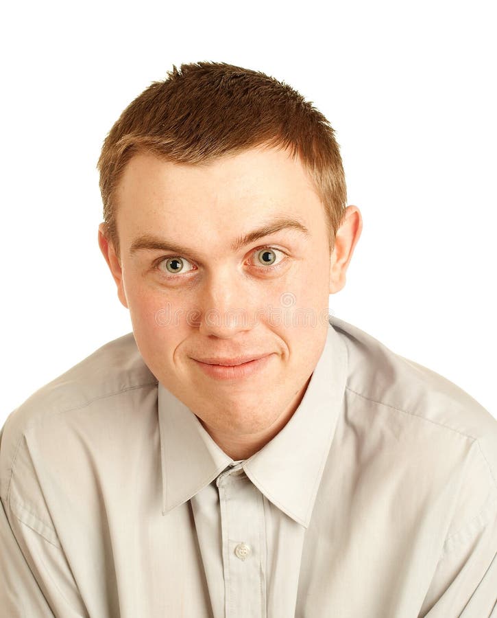 Happy man stock image. Image of handsome, happiness, student - 4571855