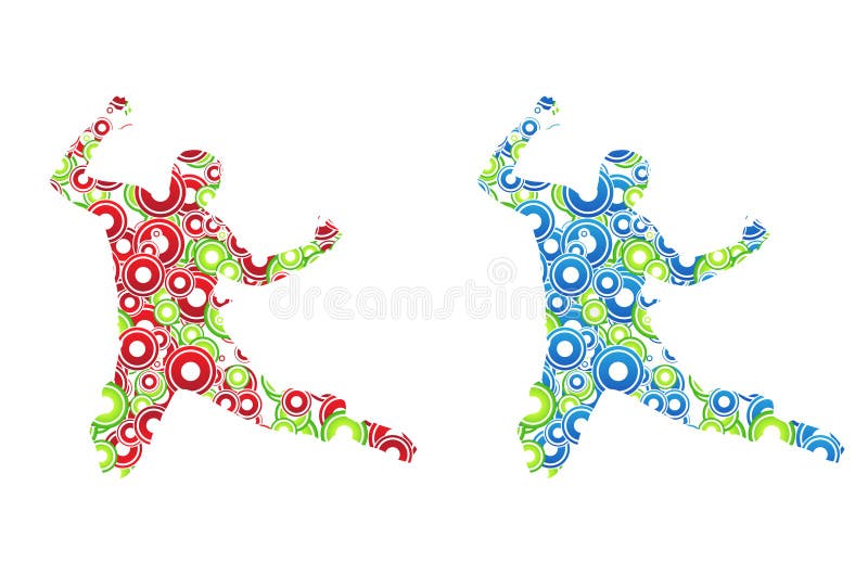 Happy man stock illustration. Illustration of enjoy, collection - 5182474