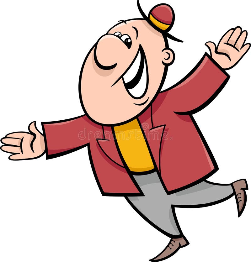 Happy Person Cartoon