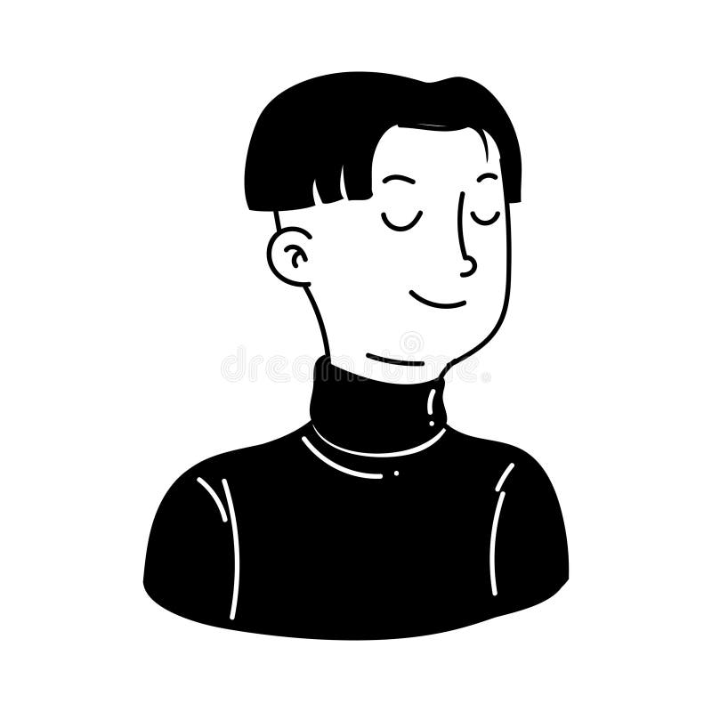 Happy man design stock vector. Illustration of person - 290068830