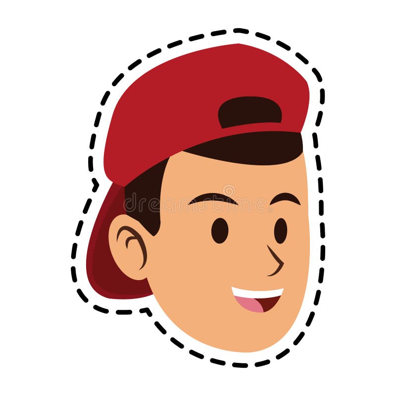 Backwards Hat Stock Illustrations – 119 Backwards Hat Stock ...